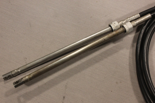 Teleflex SSC13513 Dual Twin Steering Cable 13ft Rack & Pinion Back Mou ...