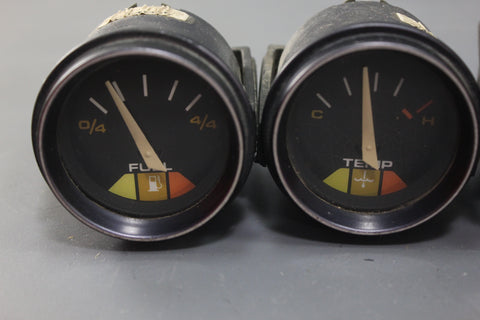 Gauge Set Quicksilver Gauges RPM Speedometer Tachometer Water Temp Fue ...