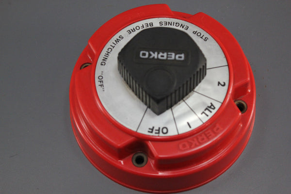 Boat Marine Perko Dual Battery Selector Switch 8501 6-32Volts 250amps ...