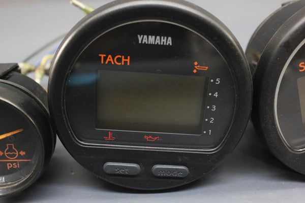 Yamaha Multifunction Digital Gauge Set Speedometer Tachometer Oil Pres ...