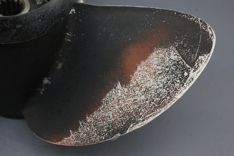 OMC 391198 Johnson Evinrude 13.75x15P 13 3/4" Pitch Prop Propeller Cob ...