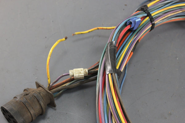 OMC Stringer 16ft Female Plug 10-Pin Ammeter Wiring Wire Harness 70s D ...