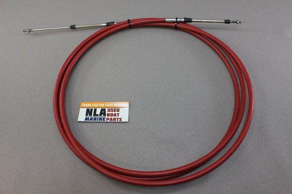 Teleflex CC33212 Universal Type 33C Red Control Cable 12' Ft Throttle ...