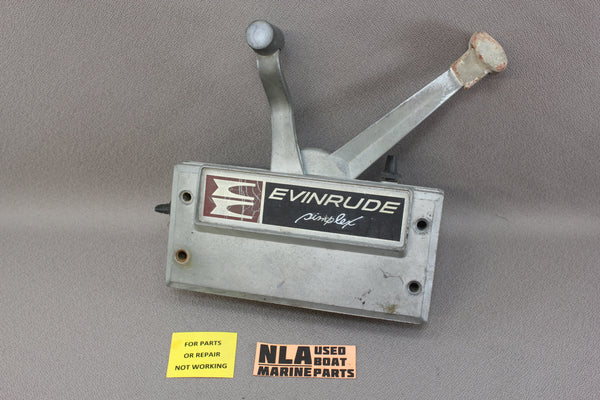 Evinrude Simplex Dual Lever Throttle Shift Control Control Box -For Pa ...