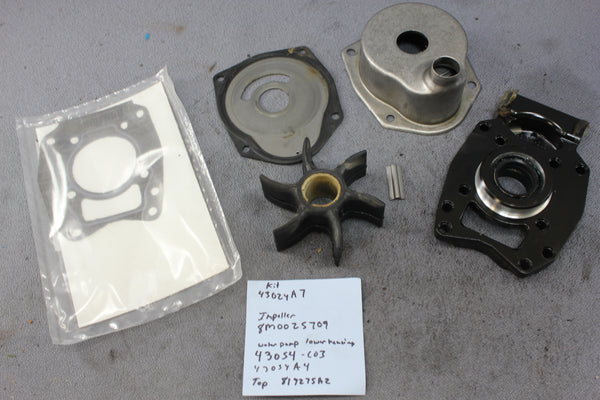 Mercury 46-430241A7 43054A4 817275A2 Water Pump Impeller Kit Used 40-1 ...