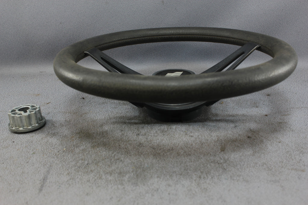 Boat Steering Wheel Four Winns Black 4-Spoke Plastic Helm Cap Cover Hu ...