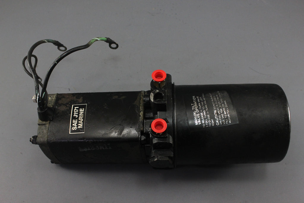 MerCruiser Power Trim Tilt R MR Hydraulic Pump Motor Oildyne Metal Res ...