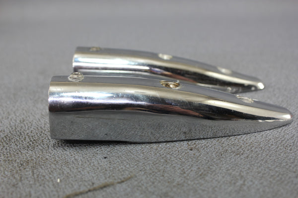 Boat Marine Bow Rail End Base Fitting Hardware Vintage 1295-51 Mount 5 ...