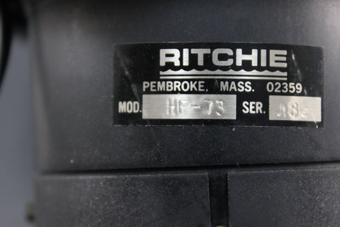 Vintage Ritchie Compass Model HF-73 Marine Boat Lighted Flush Mount Da ...