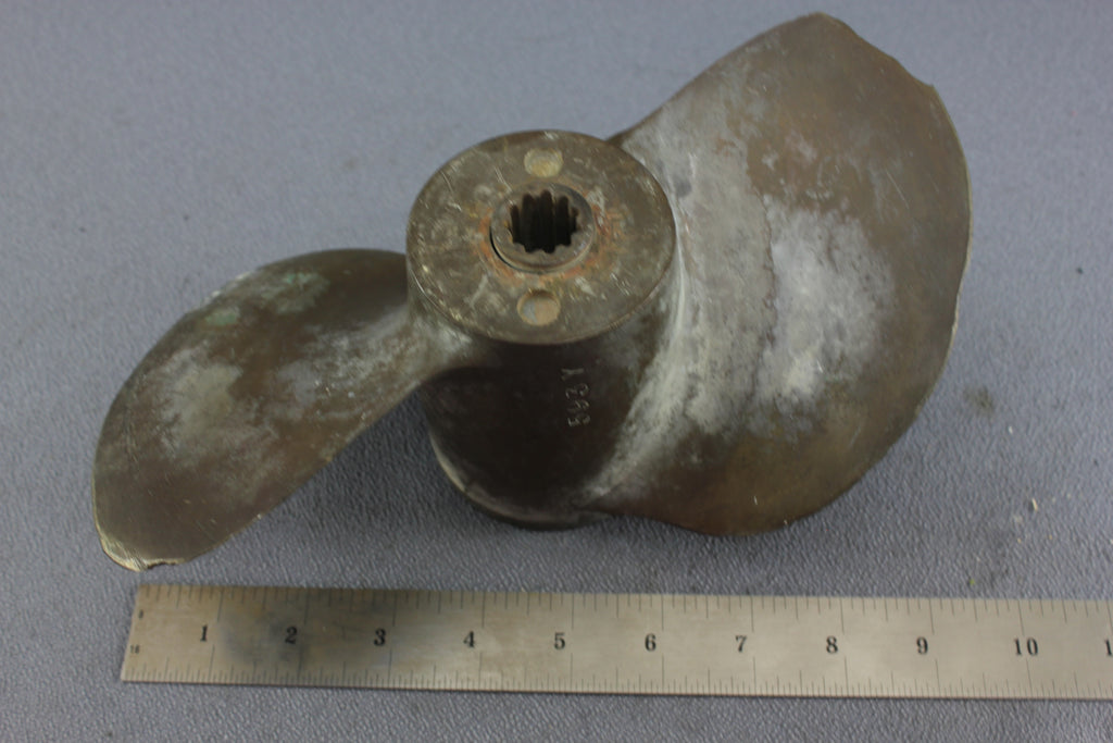 Vintage Outboard Boat Propeller Prop Home Decor Wall Hanger Antique Me ...