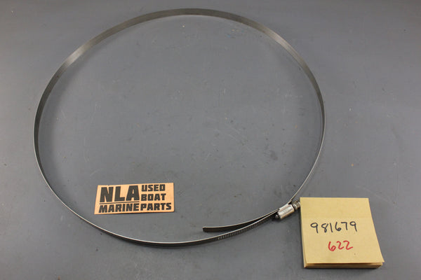 OMC Stringer 981679 0981679 Transom Boot Seal Large Hose Clamp 622 197 ...