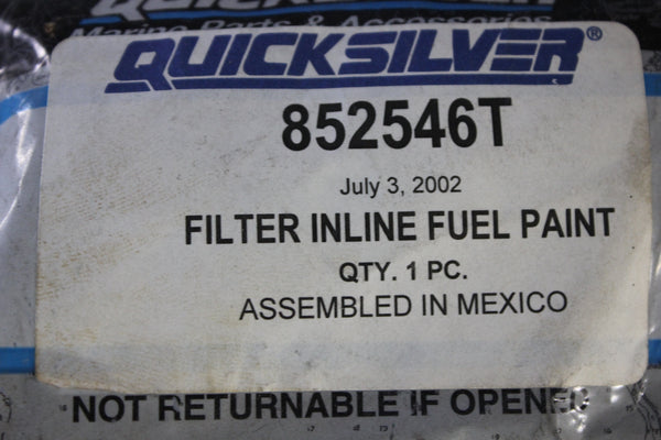 Mercury Sportjet 852546T Inline Fuel Filter 240 EFI 175XR2 120XR2 210 ...