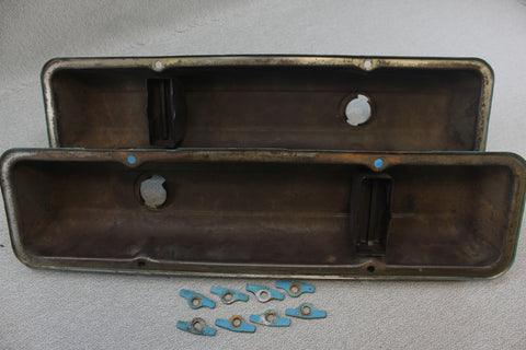 OMC Stringer 225hp GM V8 307 5.0L SBC Cylinder Head Rocker Valve Cover ...